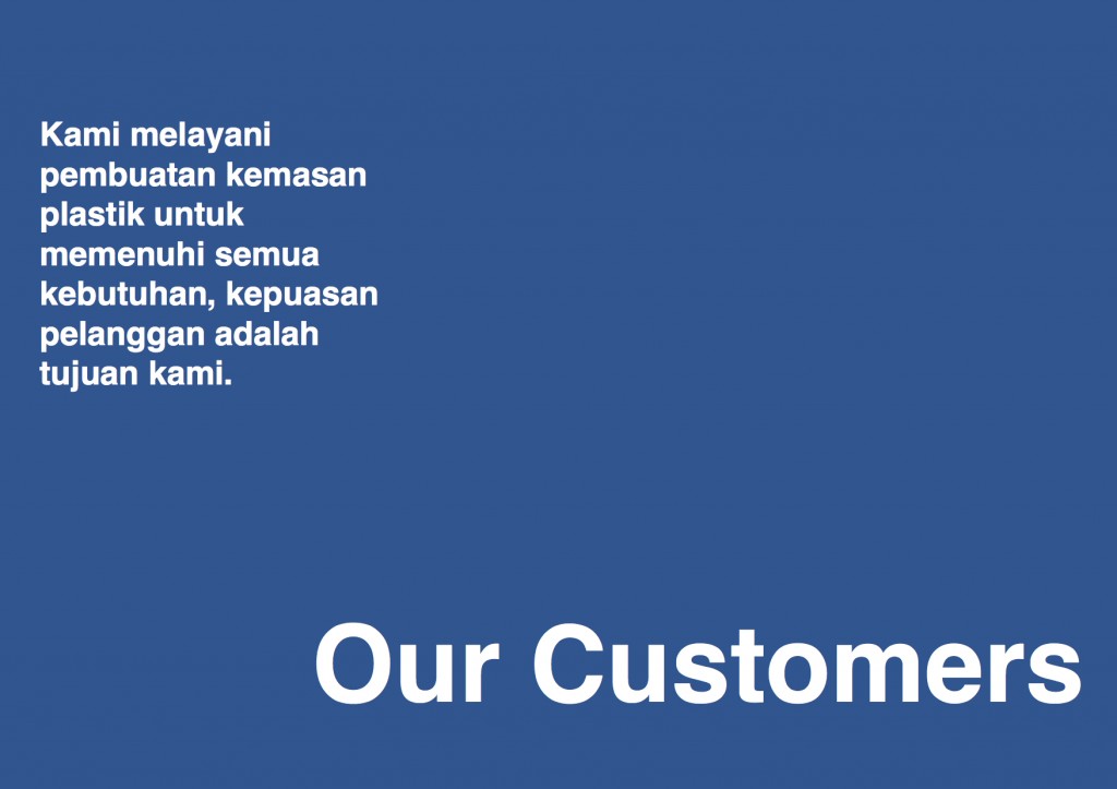 Customers | PT Cosmo Makmur indonesia